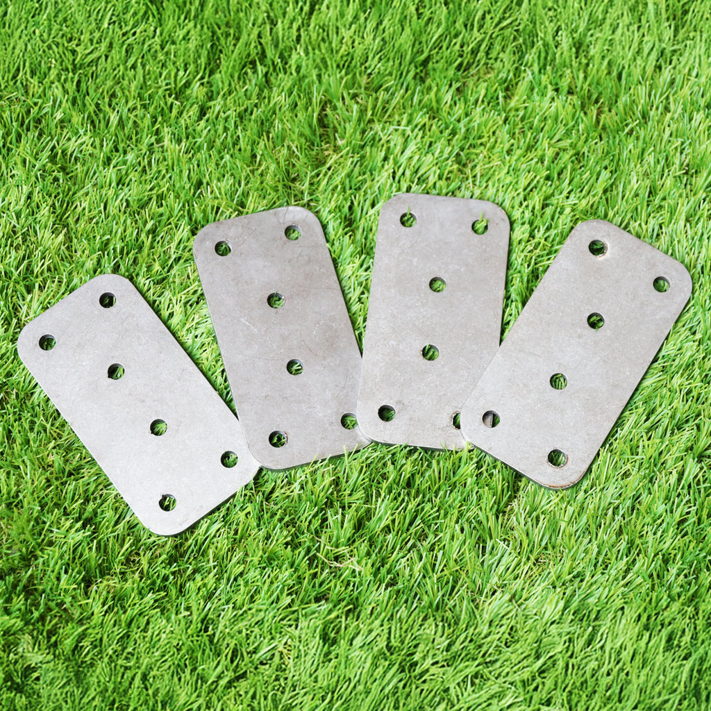 Stainless Steel Fixing Plate - Super-Strong - Flat - 100mm x 50mm ...