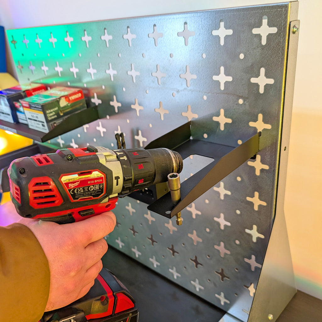 Nukeson Tool Wall Panels - Desktop Freestanding Version - Indoor Outdoors