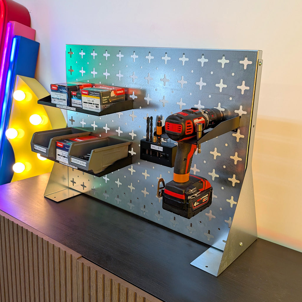 Nukeson Tool Wall Panels - Desktop Freestanding Version - Indoor Outdoors