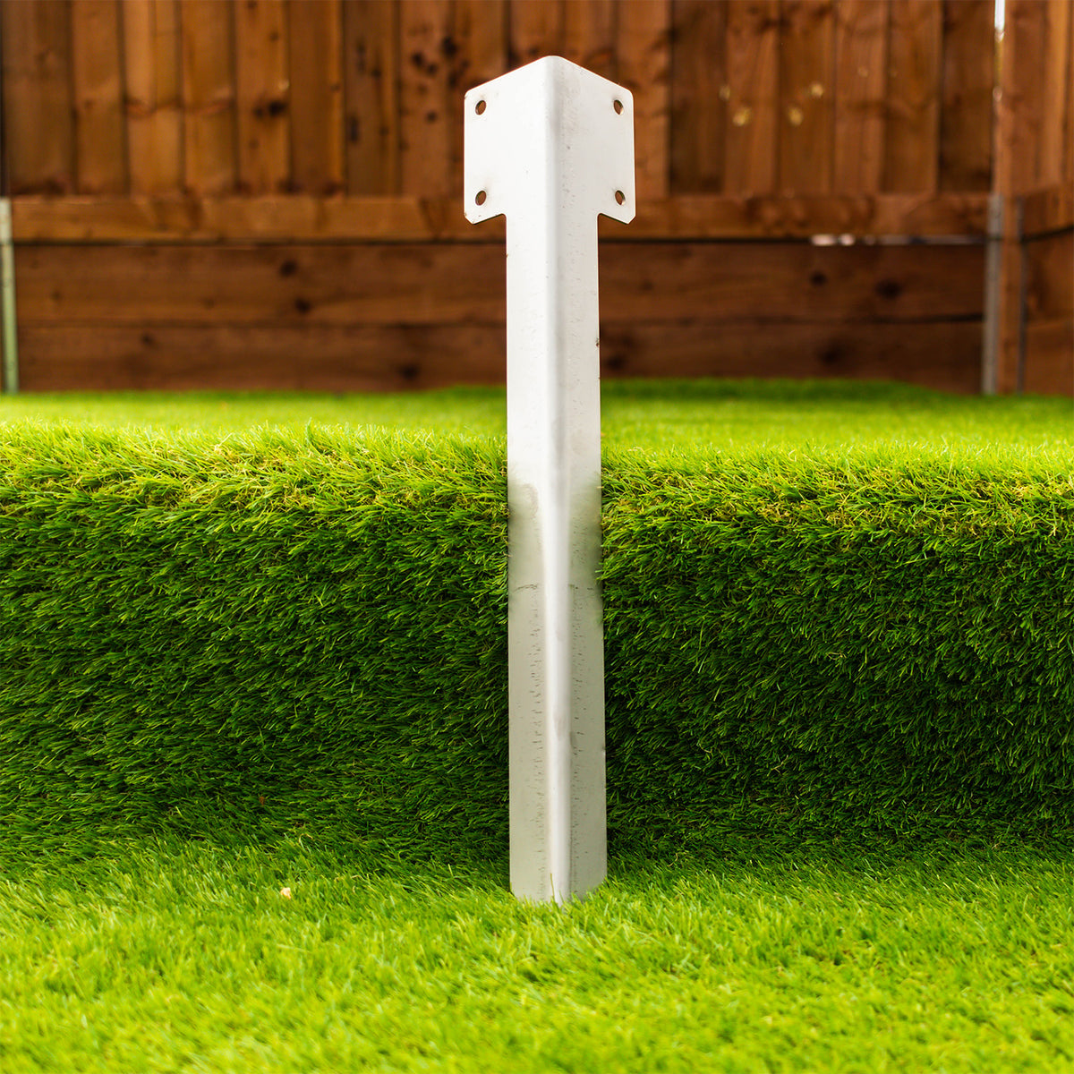 Stainless Steel Corner Bracket - InfiniBracket Corner with Stake