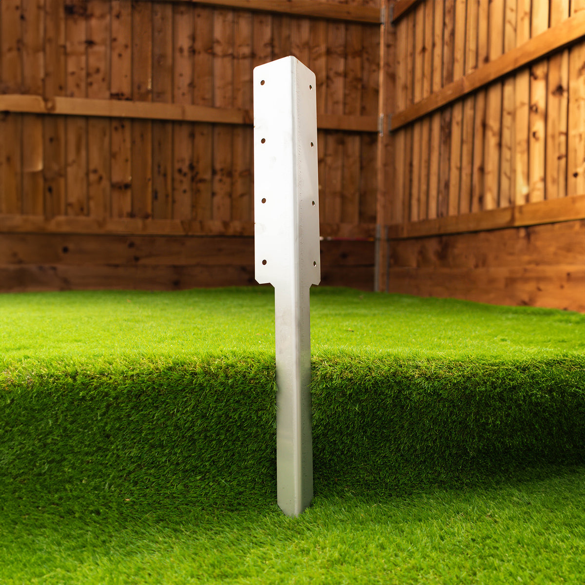 Stainless Steel Bracket - InfiniBracket 2-Tier Corner with Stake