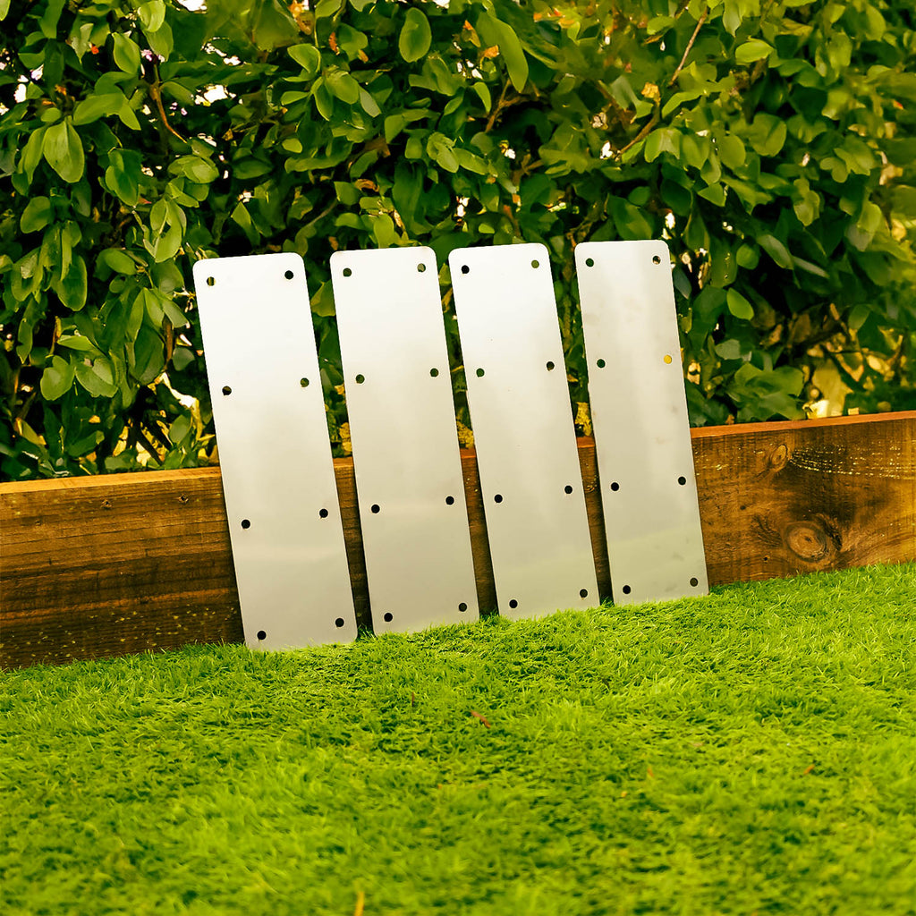 Stainless Steel Flat Bracket - InfiniBracket Jumbo Flat Brackets