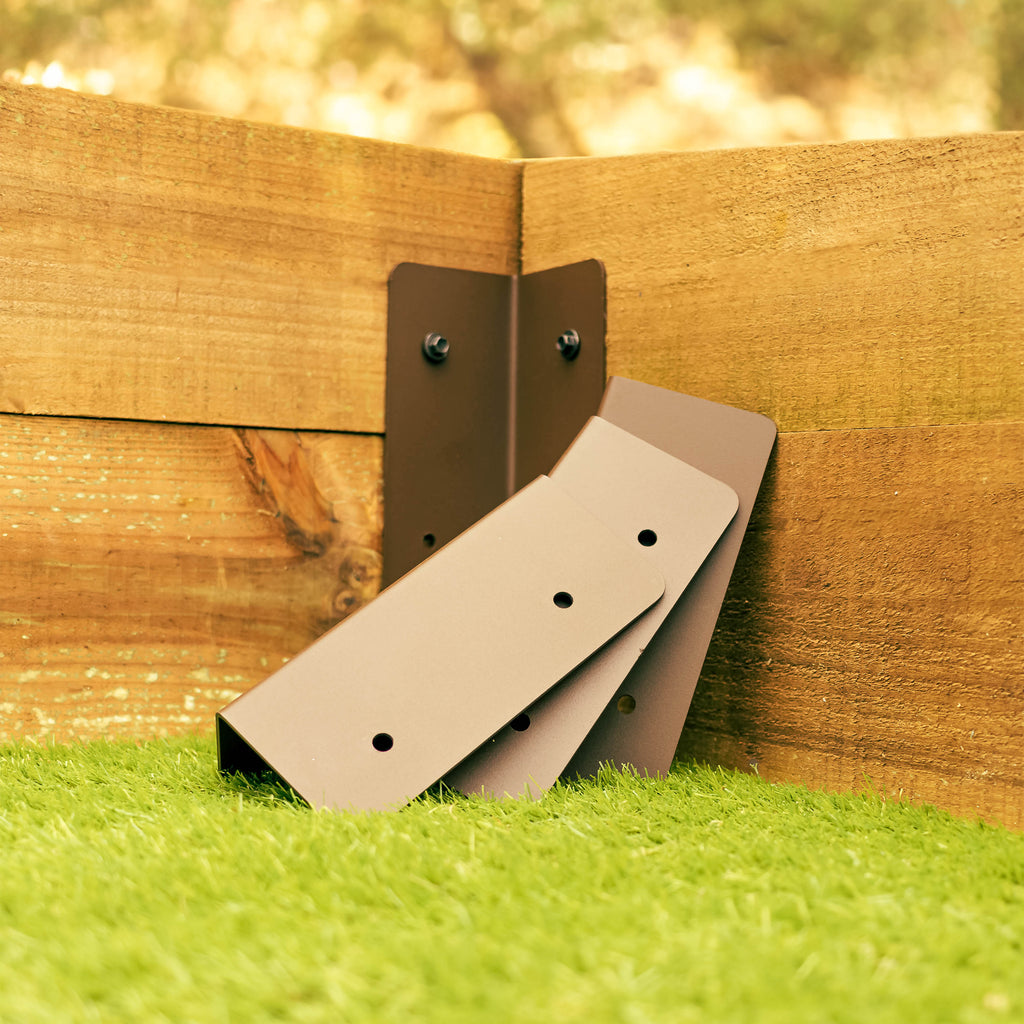 Corner Railway Sleeper Bracket - Internal Decorative (Pack of 4 ...