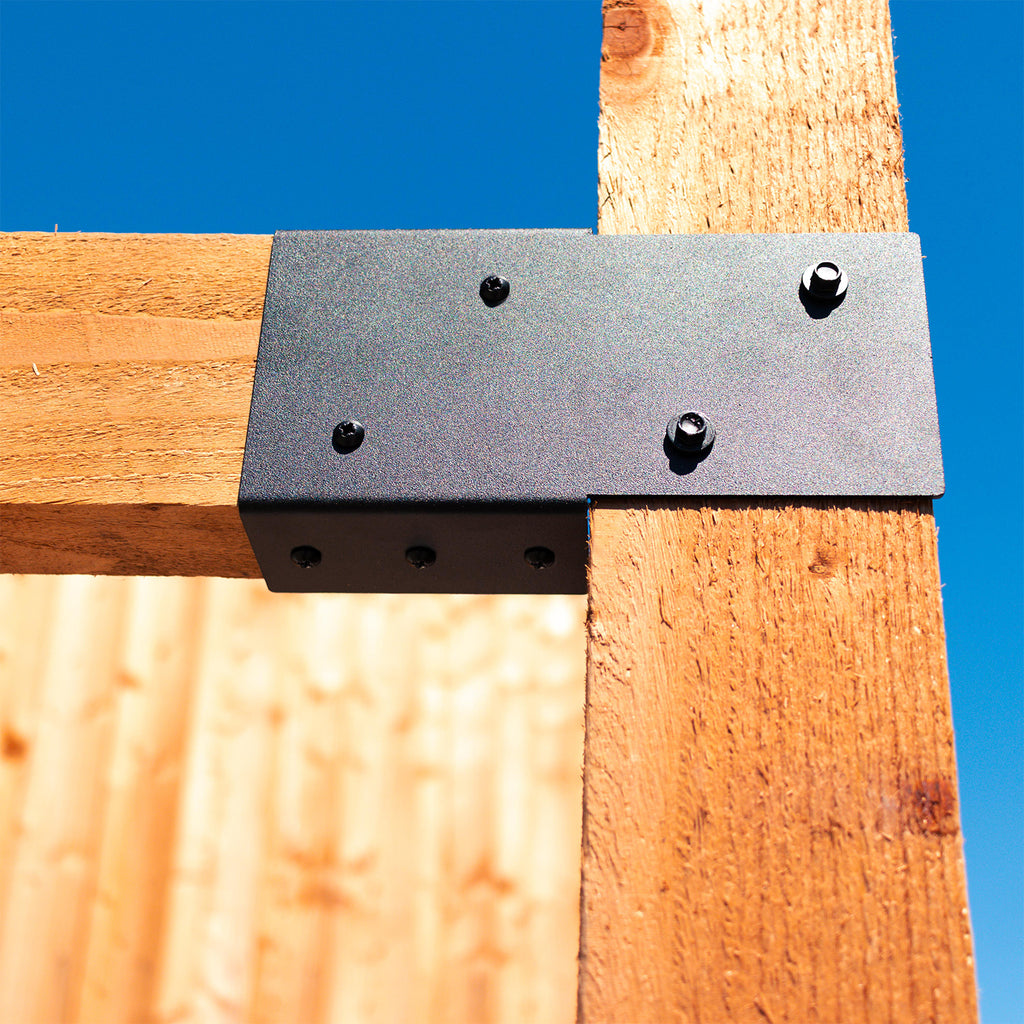 Pergola Privacy Wall Single Slat Brackets - Framola - Made in UK