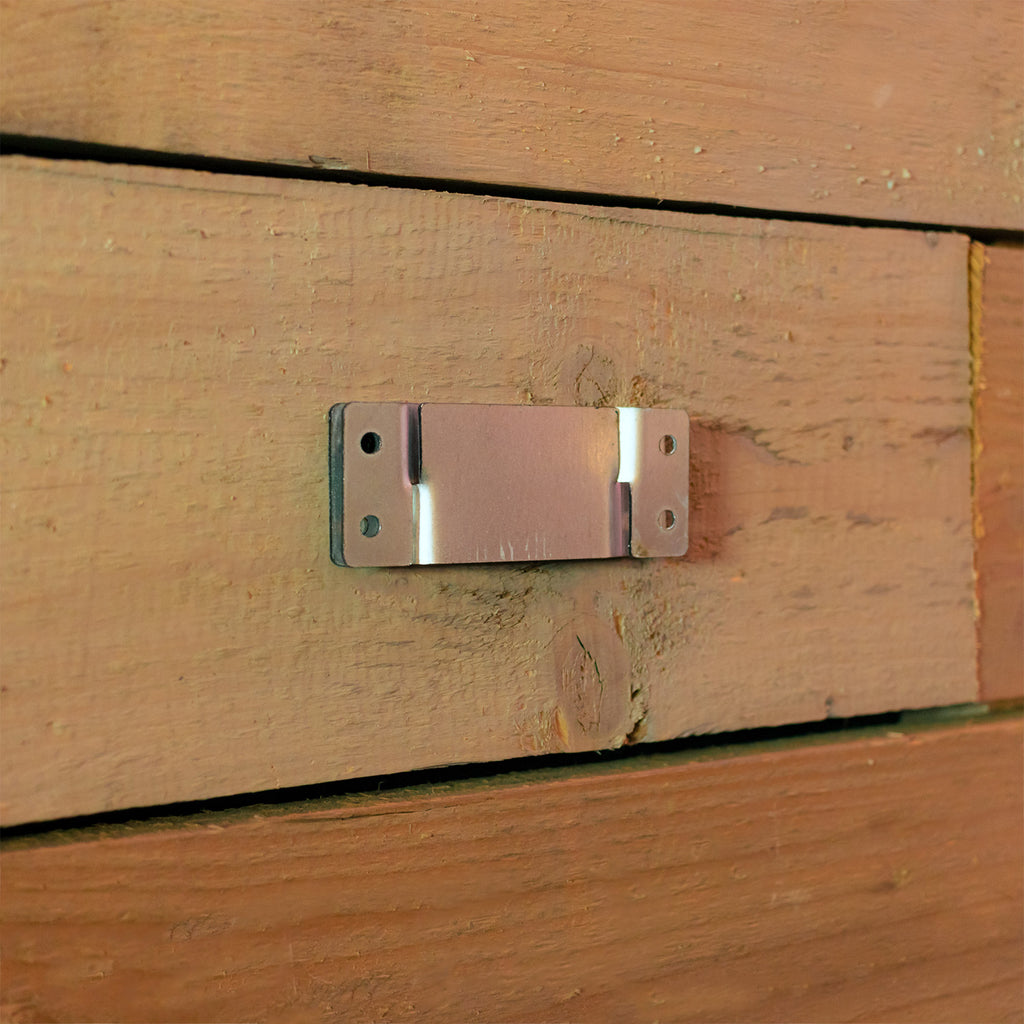 Flush Mount Brackets Pair for Wall Hanging Installation