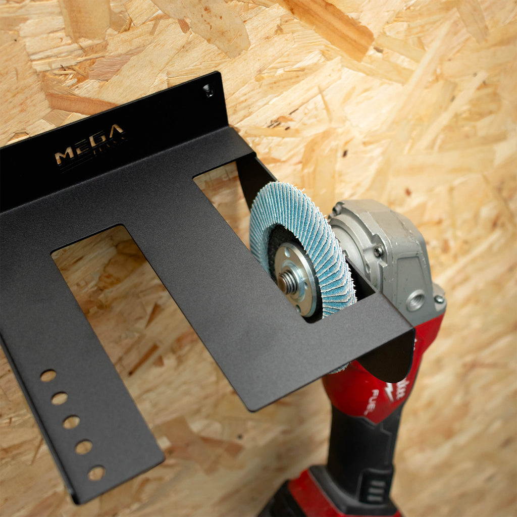 Wall Mount Drill Holder & Angle Grinder Hanging Bracket
