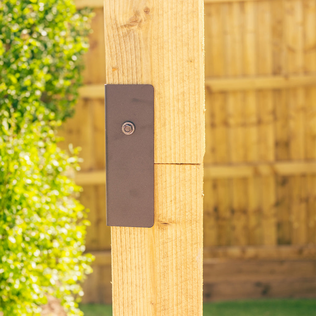 Fence Post Extender Bracket - Pair of Brackets - 4 Sizes Available