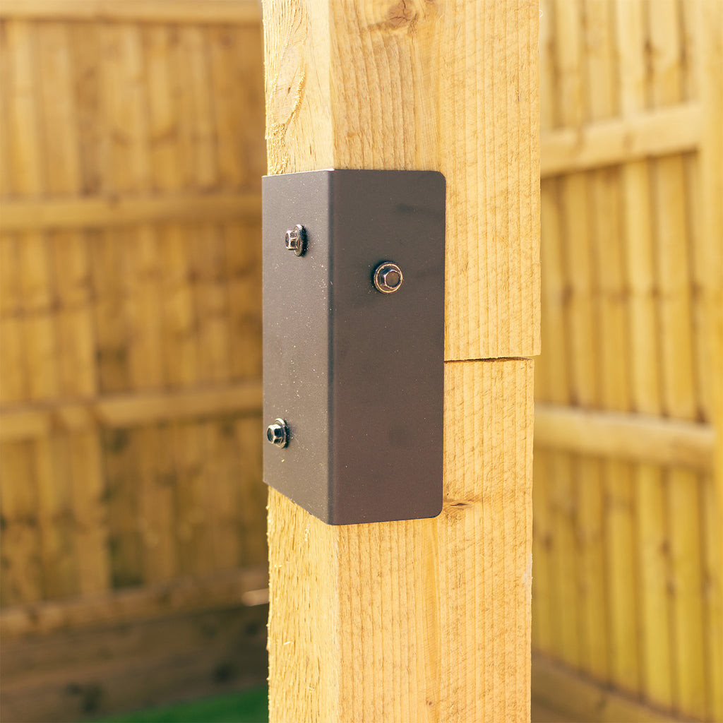 Fence Post Extender Bracket - Pair of Brackets - 4 Sizes Available