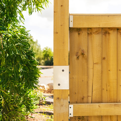 Fence Post Extender Bracket - Pair of Brackets - 4 Sizes Available