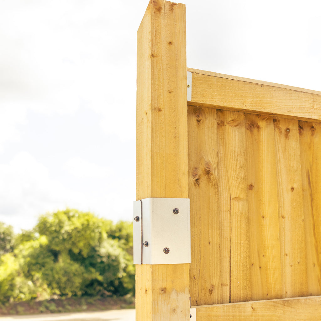 Fence Post Extender Bracket - Pair of Brackets - 4 Sizes Available