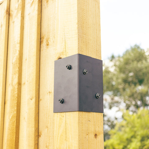 Fence Post Extender Bracket - Pair of Brackets - 4 Sizes Available