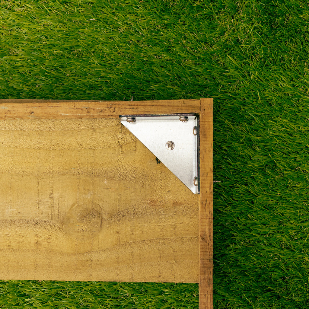 Corner Reinforcement Bracket - Pack of 4 - 3-Sided Steel