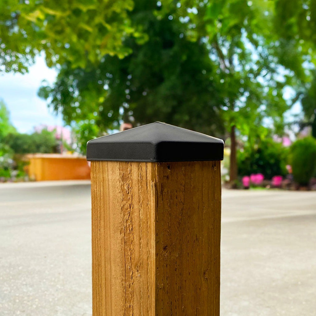 Fence Cap Post Toppers - 3" & 4" Versions Available