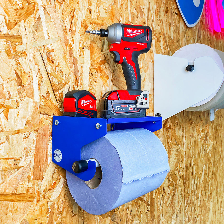 Blue Roll Holder from MegaMaxx UK™ - Made in the UK