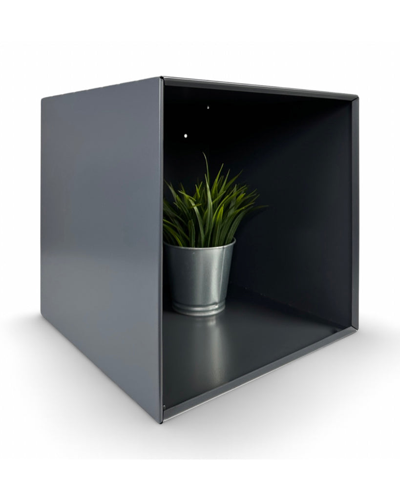 Storage Cube - Planter Cube - Multi-Use Steel Cube from Cubitz