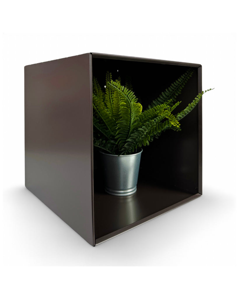 Storage Cube - Planter Cube - Multi-Use Steel Cube from Cubitz