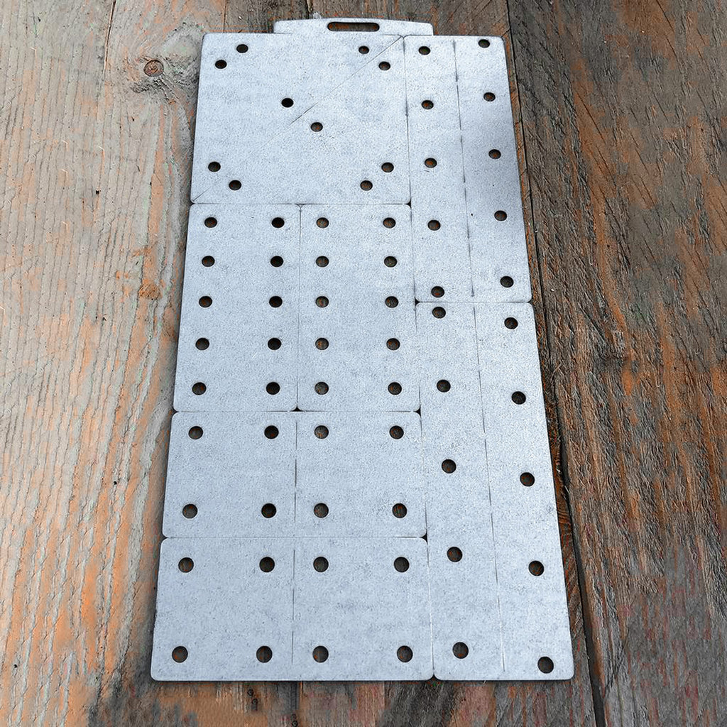 Multi Purpose Brackets Selection - Galvanised Steel - Indoor Outdoors