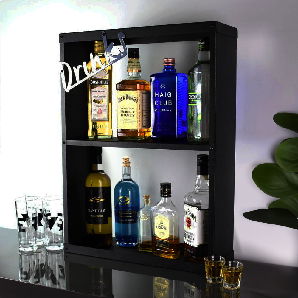 Alcohol Shelf Unit | Free-standing or Wall Mountable