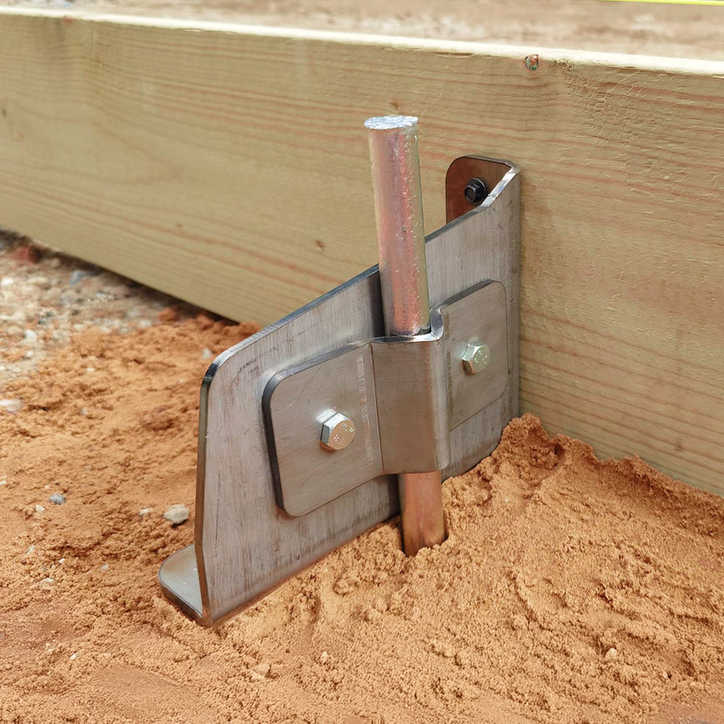 Adjustable Formwork Brackets with Pin - Works with 6" & 8" Timber ...