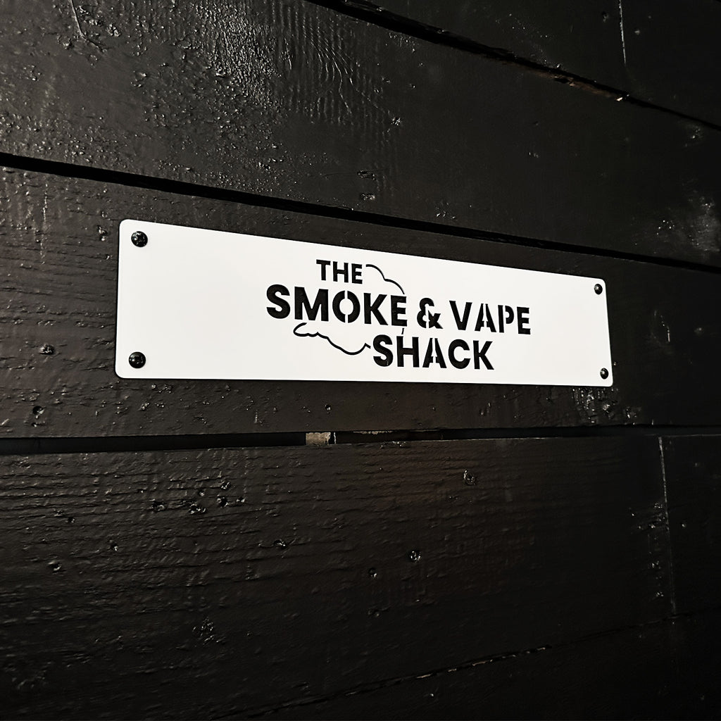 Smoking Shelter Sign - "The Smoke & Vape Shack" - Smoking Area - Indoor ...