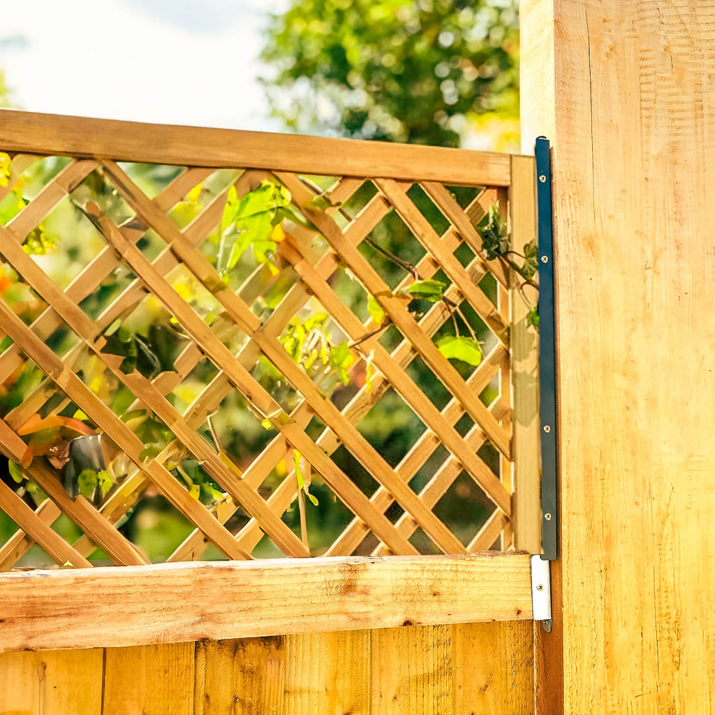 Fence Trellis Topper Bracket Height Extension Arms - FenceEasy