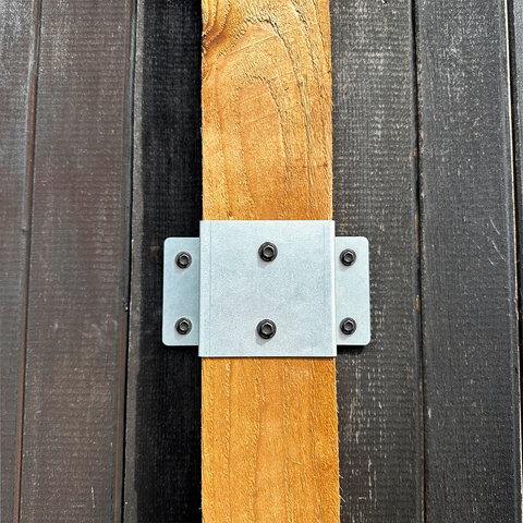 Fence Post Wall Bracket - 4 Sizes to Choose From - Easy Install