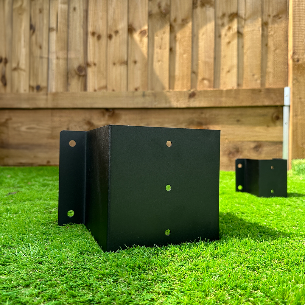 Fence Post Wall Bracket - 4 Sizes to Choose From - Easy Install