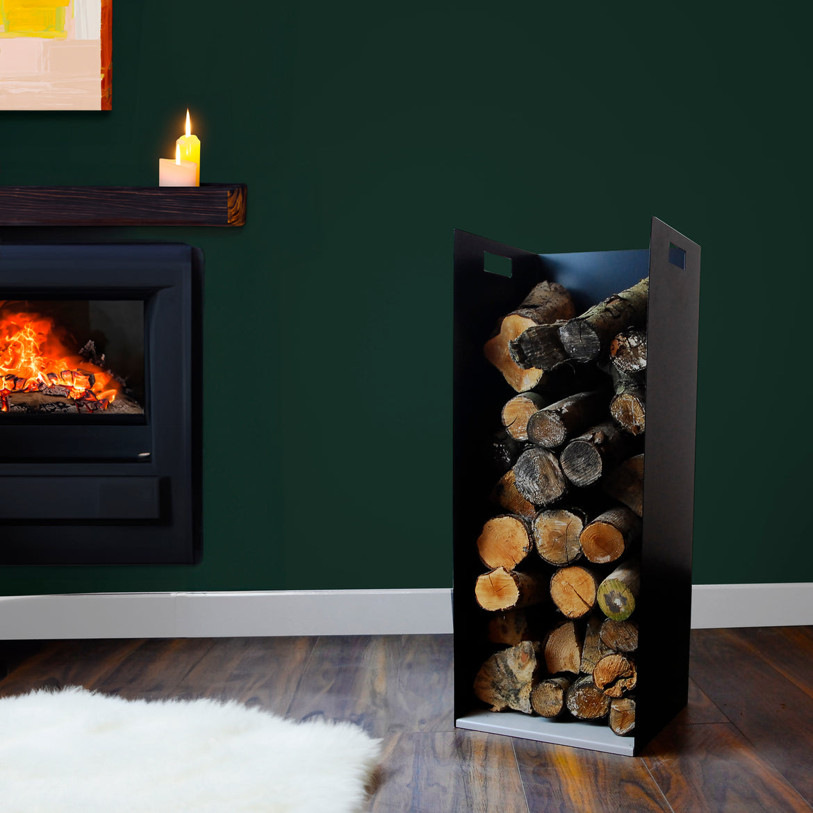 Log Storage Solutions - Log Stores & Log Baskets - Made in UK