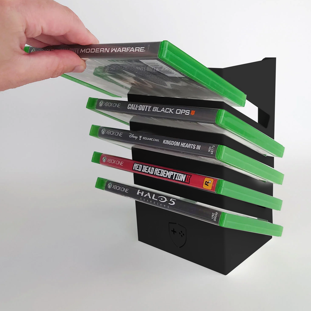 Games Storage Tower Rack | Wall Mount | PS4, Xbox One, BluRay