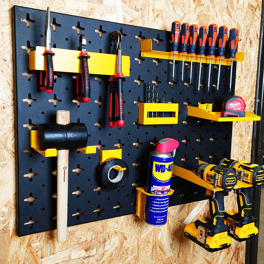 Tool Wall Organiser - Nukeson Tool Wall Starter Kit - Tools & DIY