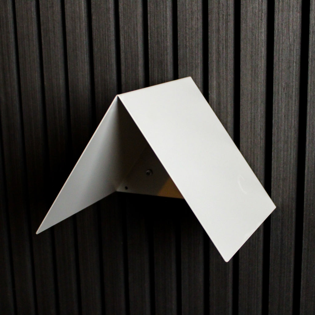 Triangle Book Rest & Shelf - Wall Mount - Convenient & Stylish - Indoor ...