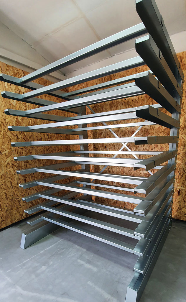 Cantilever Racking for Storing Sheets of Material - Nukeson UK