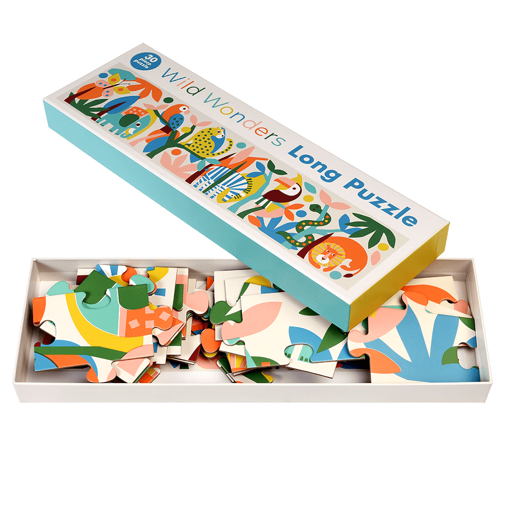 Long Puzzle for Kids - Wild Wonders Theme - 1m Long