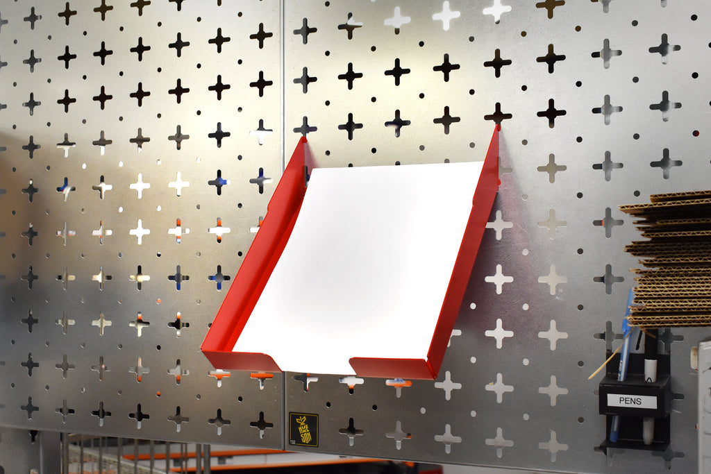 Nukeson Tool Wall - A4 45° Angled Paper Tray - Indoor Outdoors