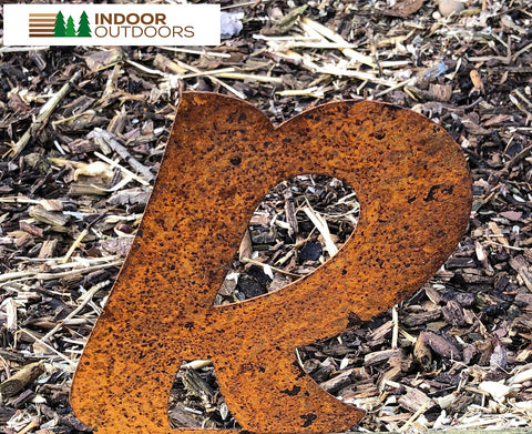 Rusty Letters | Weathered Decorative Letters for Your Garden