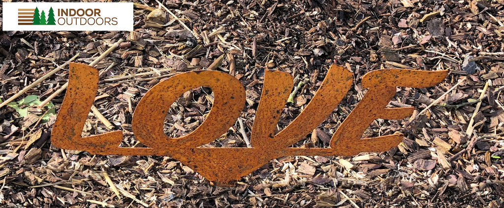 Rusty Letters | Weathered Decorative Letters for Your Garden