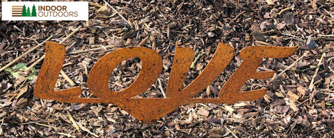Rusty Letters | Weathered Decorative Letters for Your Garden