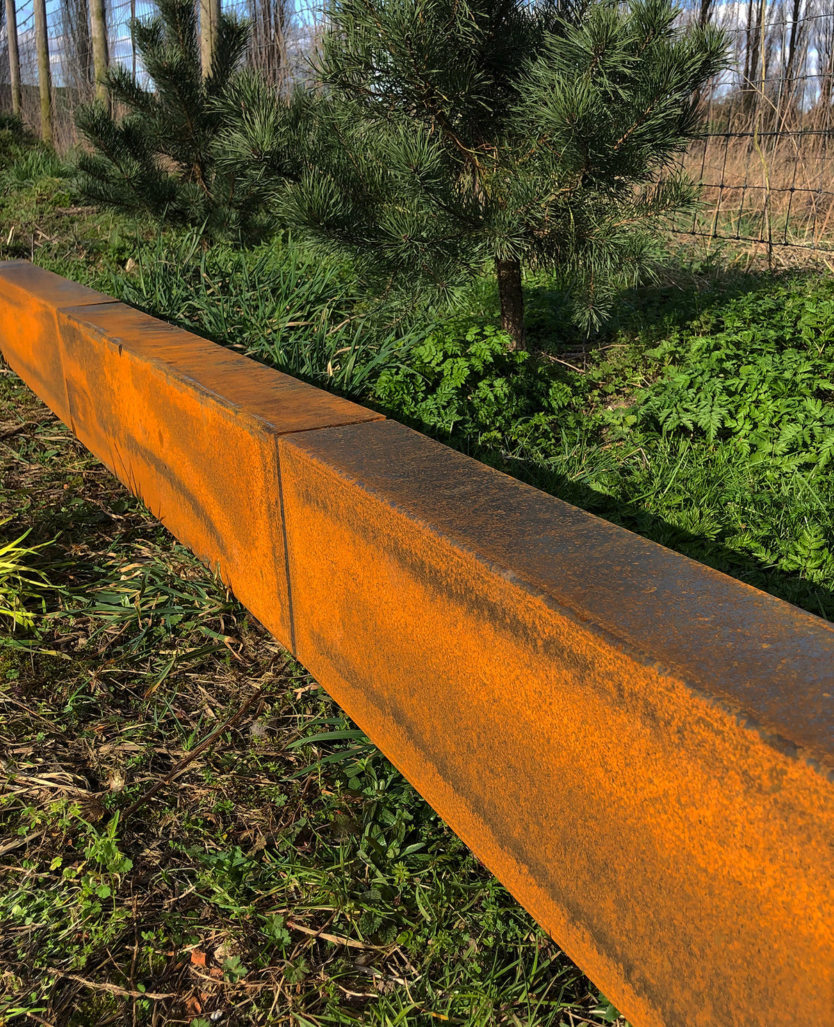 Steel Railway Sleepers | Alternative to Timber Sleeper | Rustic Look