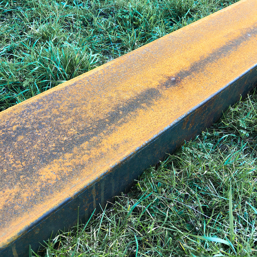 Steel Railway Sleepers | Alternative to Timber Sleeper | Rustic Look