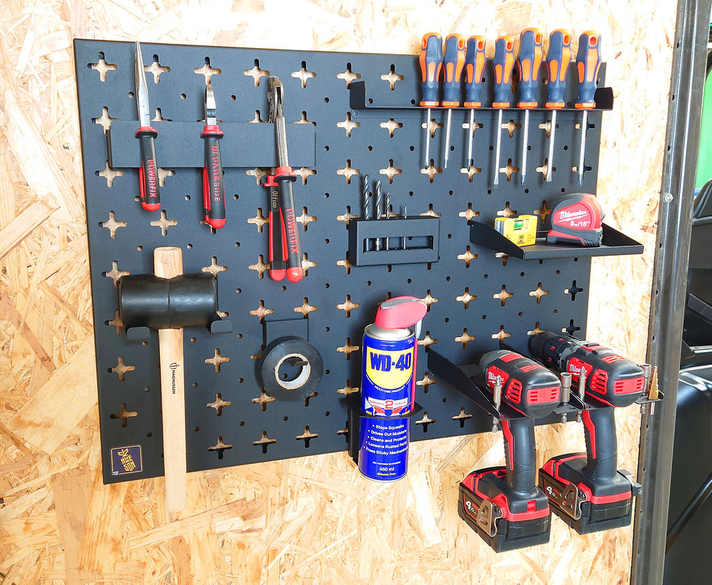 Tool Wall Organiser - Nukeson Tool Wall Starter Kit - Tools & DIY
