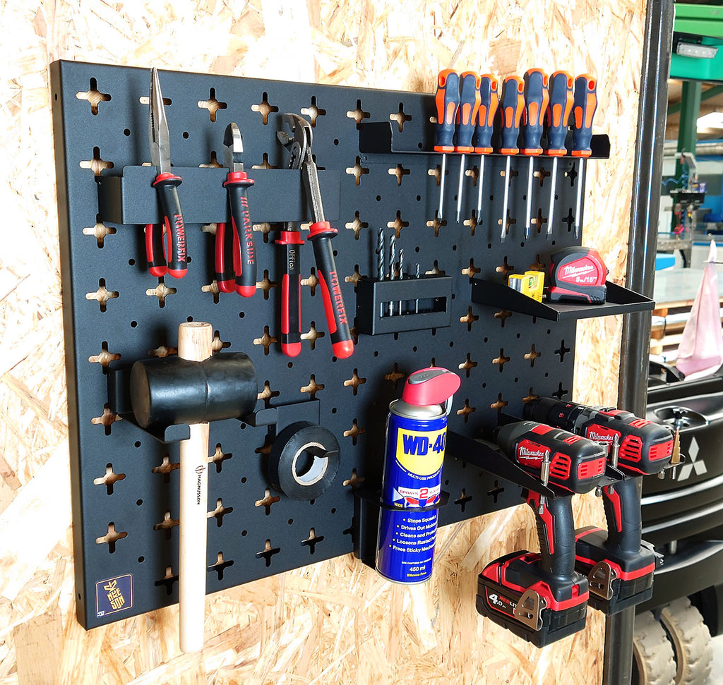 Tool Wall Organiser - Nukeson Tool Wall Starter Kit - Tools & DIY