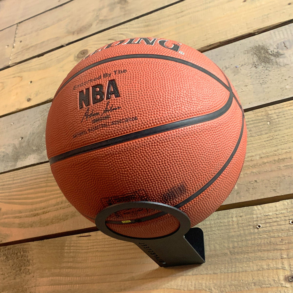 Ball Wall Mount Bracket - for Basketballs, Footballs and More