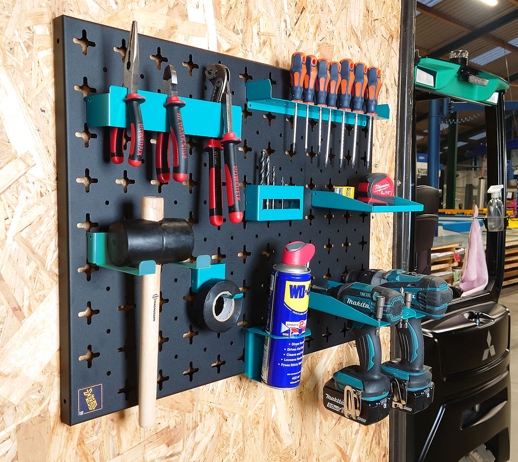 Tool Wall Organiser - Nukeson Tool Wall Starter Kit - Tools & DIY