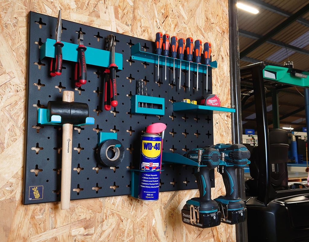 Tool Wall Organiser - Nukeson Tool Wall Starter Kit - Tools & DIY