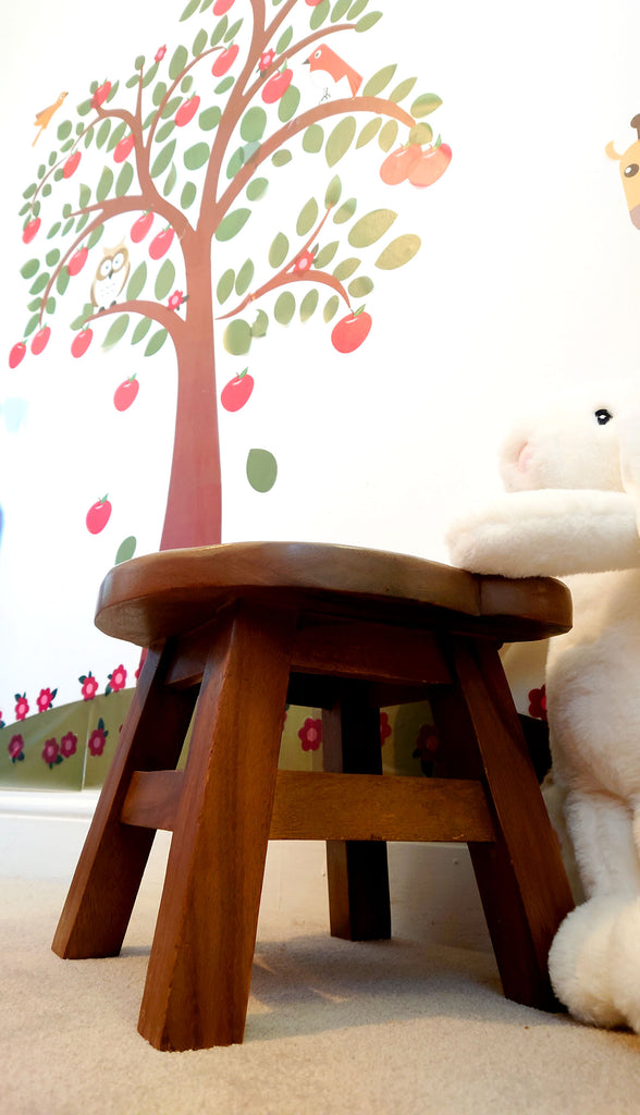 Wooden Footstool for Children - Adorable Animal Designs
