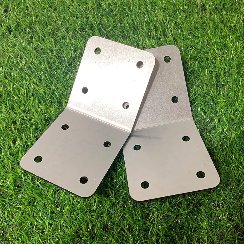 Extra Strong 45° Angled Galvanised Sleeper Bracket | Indoor Outdoors ...