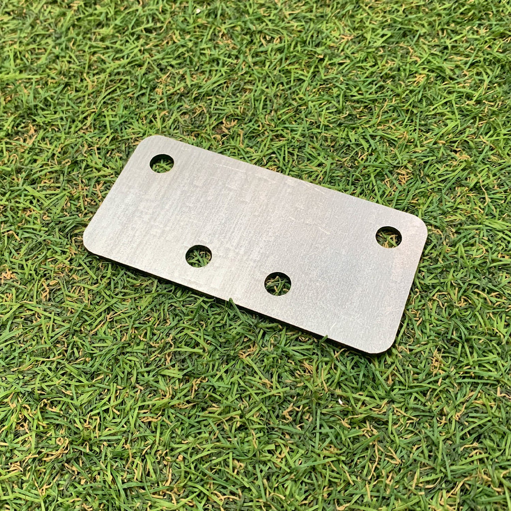 Flat Galvanised Steel Brackets - Extra Strong Brackets - Indoor Outdoors