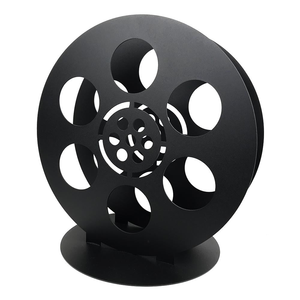 Film Reel Wine Rack | Store Up To 6 Bottles of Wine