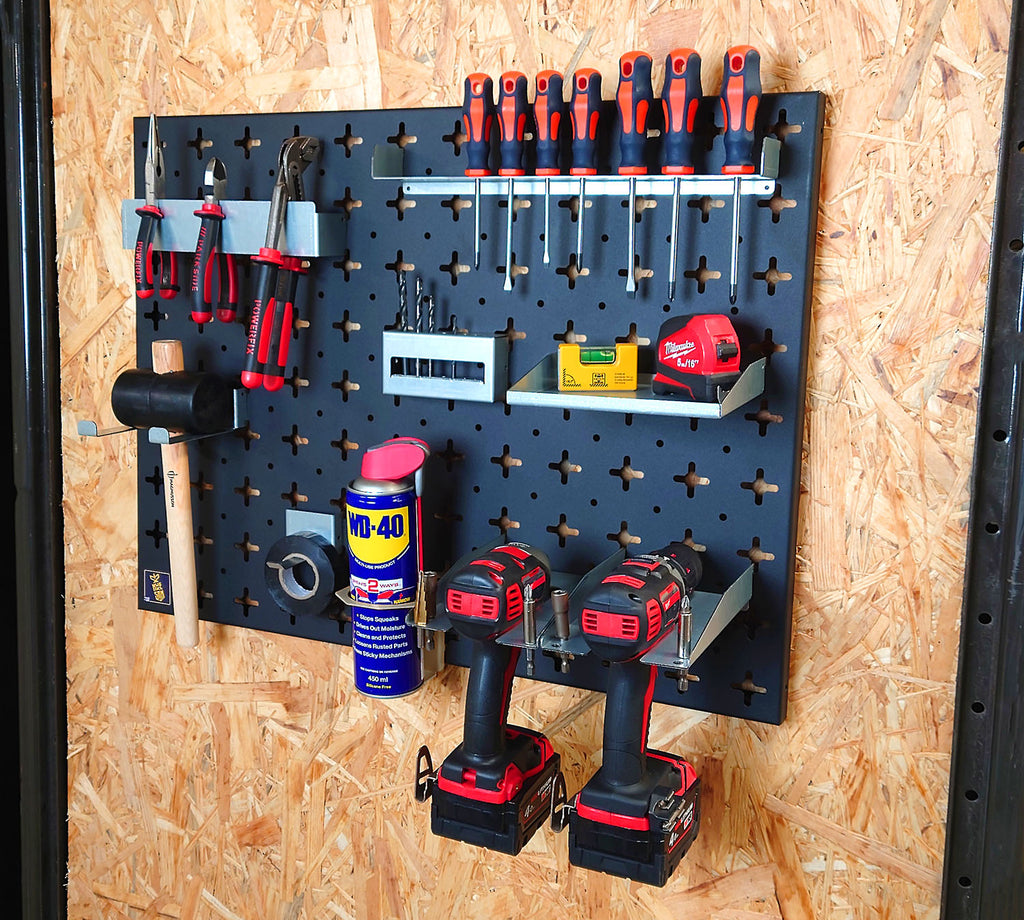 Tool Wall Organiser - Nukeson Tool Wall Starter Kit - Tools & DIY