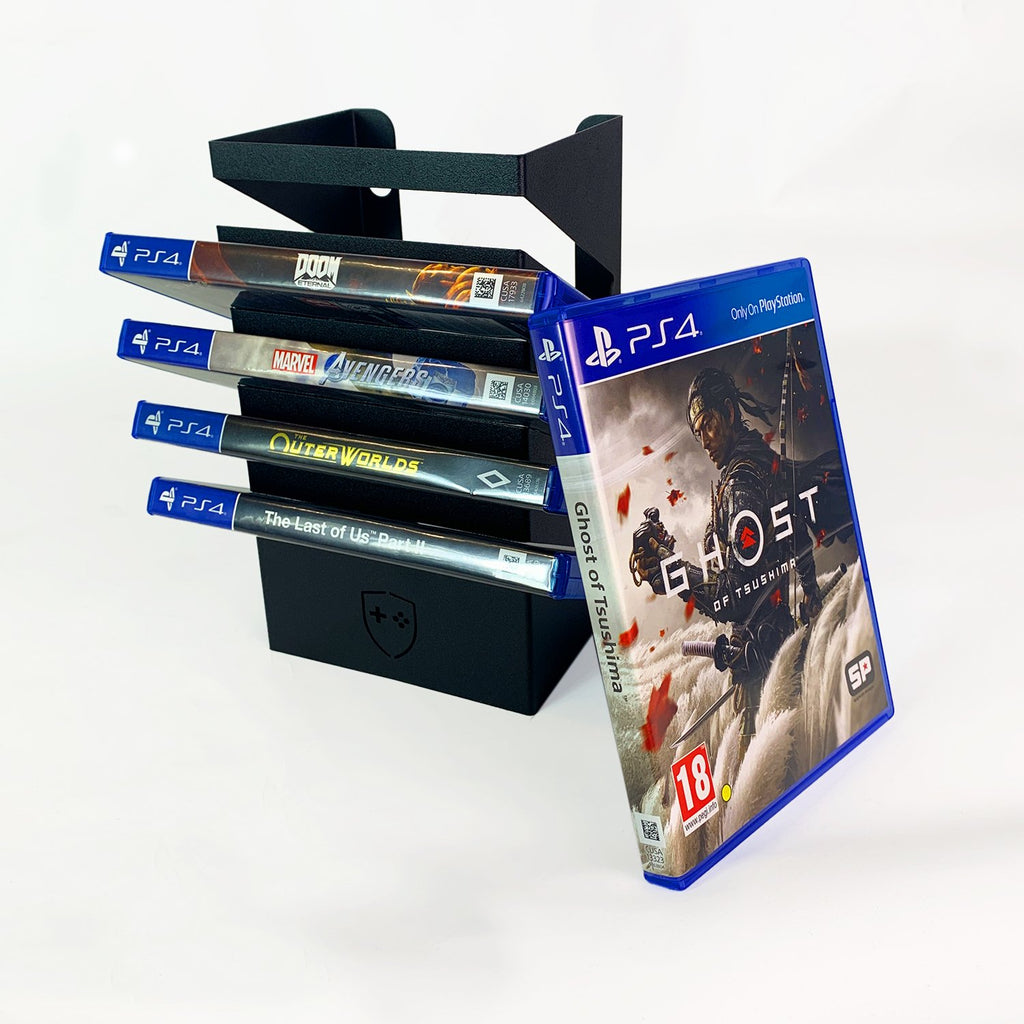 Games Storage Tower Rack | Wall Mount | PS4, Xbox One, BluRay